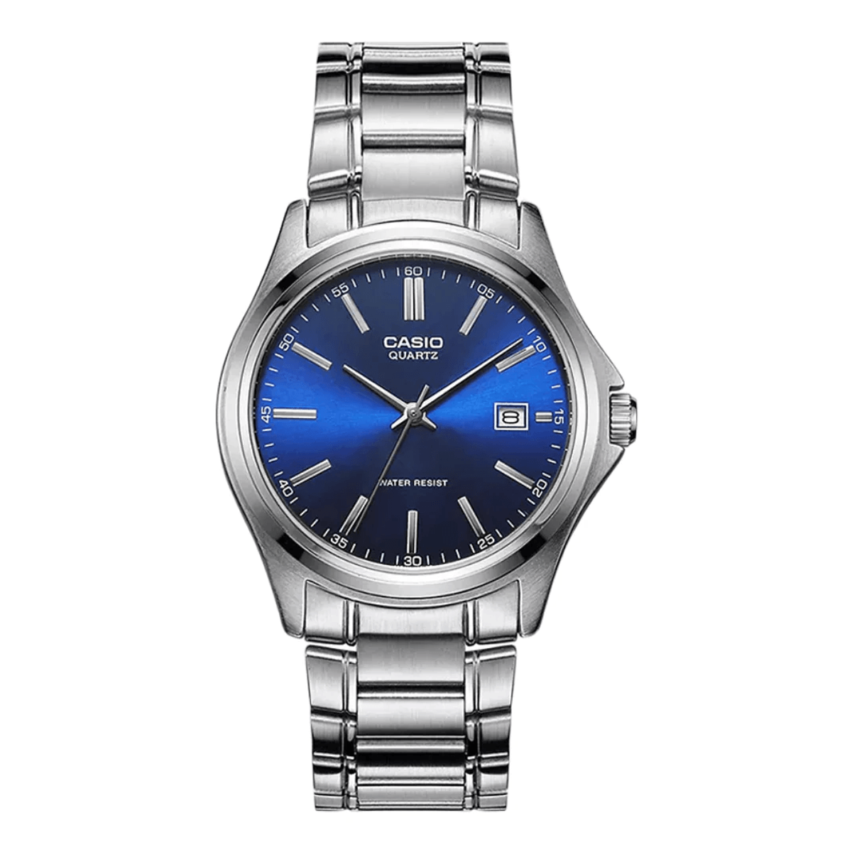 Reloj Casio Plata/Azul LTP-1183A-2A - Tienda Xtrim