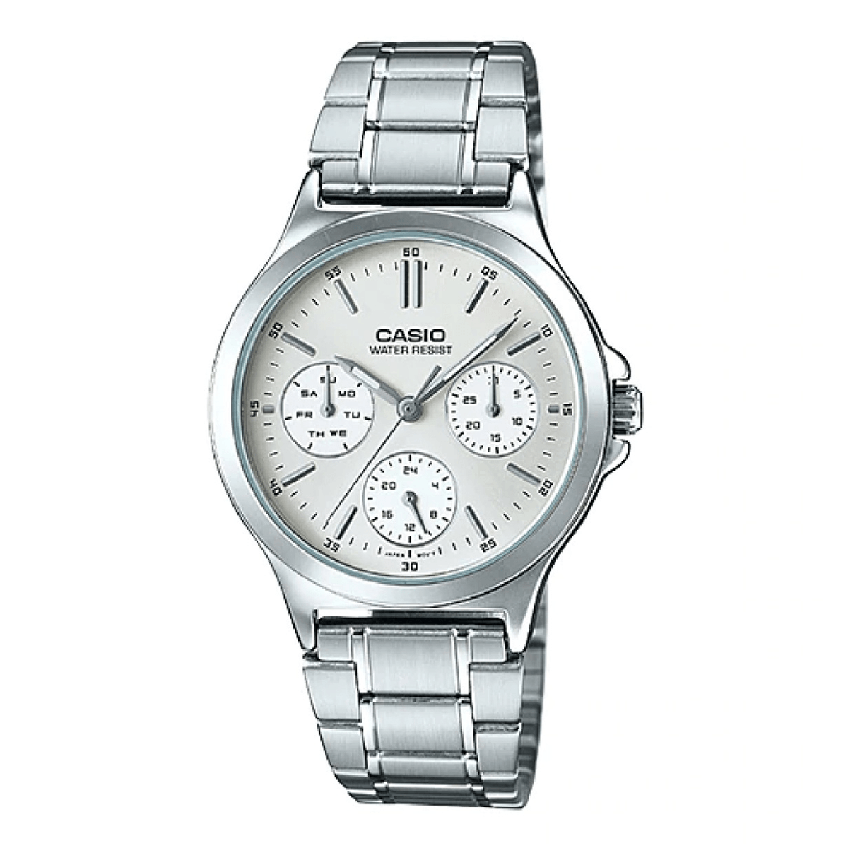 Reloj Casio Plata LTP-V300D-7A - Tienda Xtrim
