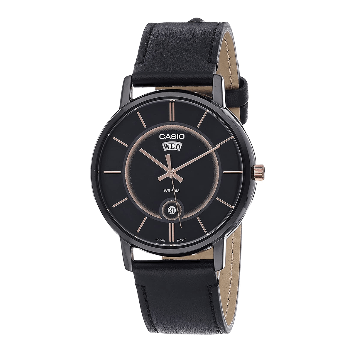 Reloj Casio Negro MTP-B120BL-1AV - Tienda Xtrim