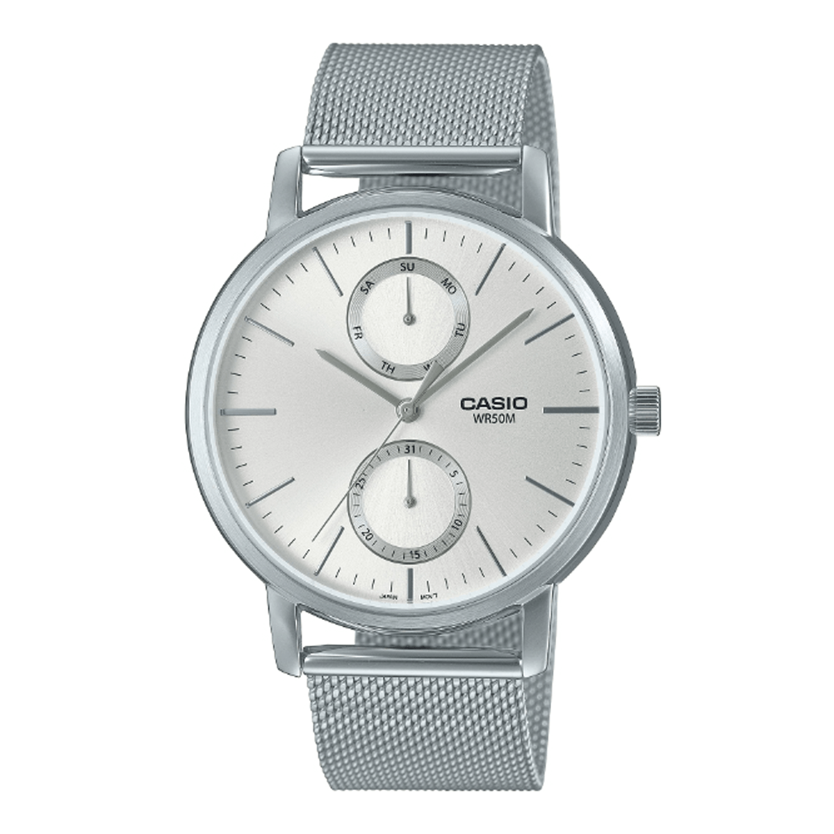 Reloj Casio Plata MTP-B310M-7AV - Tienda Xtrim
