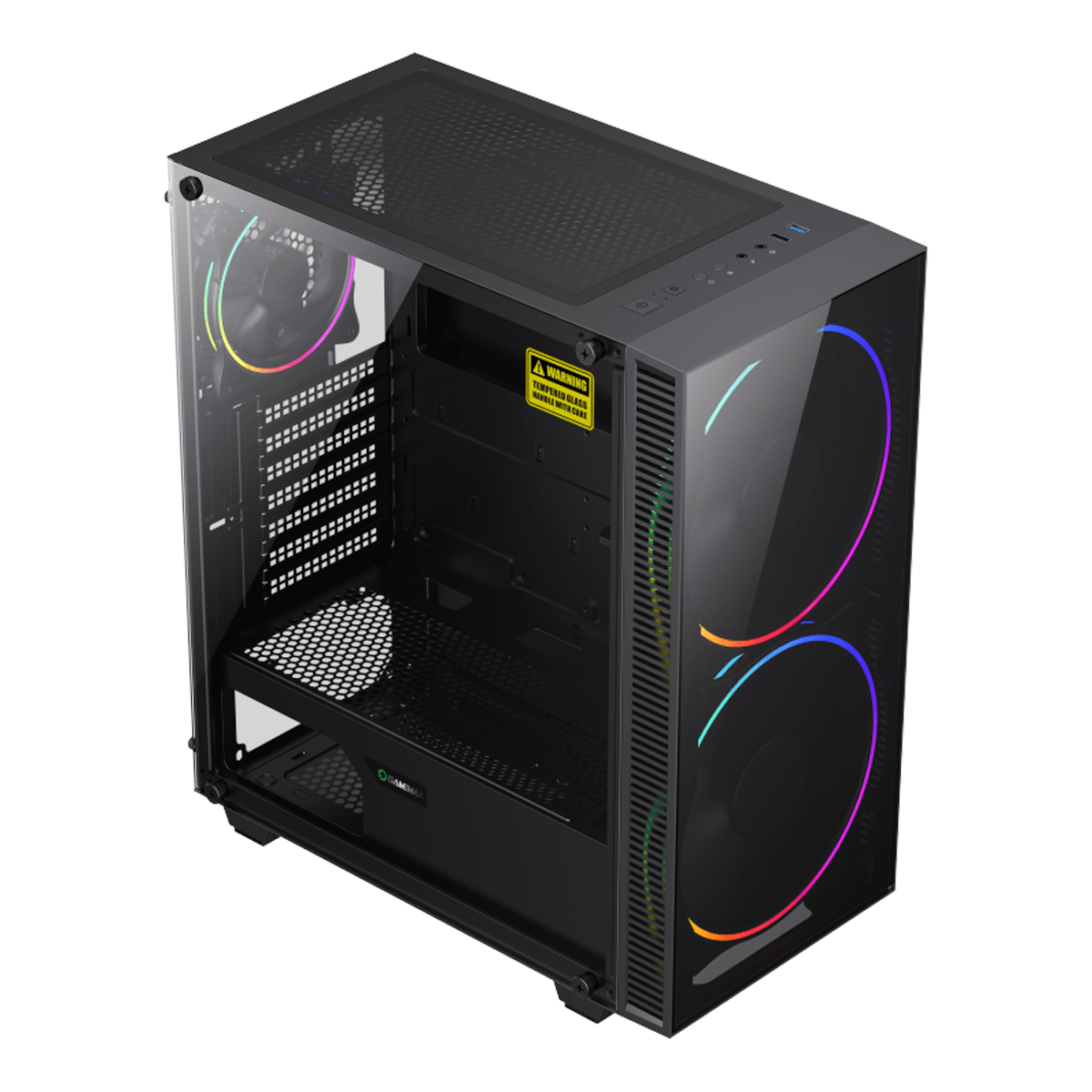 Case Gamemax Black Hole - Tienda Xtrim