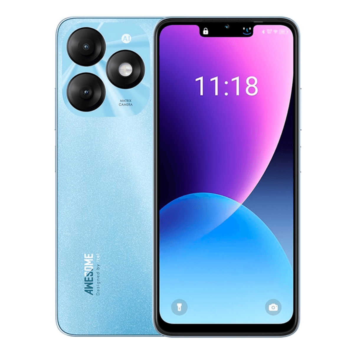 Celular Itel A70 256GB / 4GB RAM Blue - Tienda Xtrim